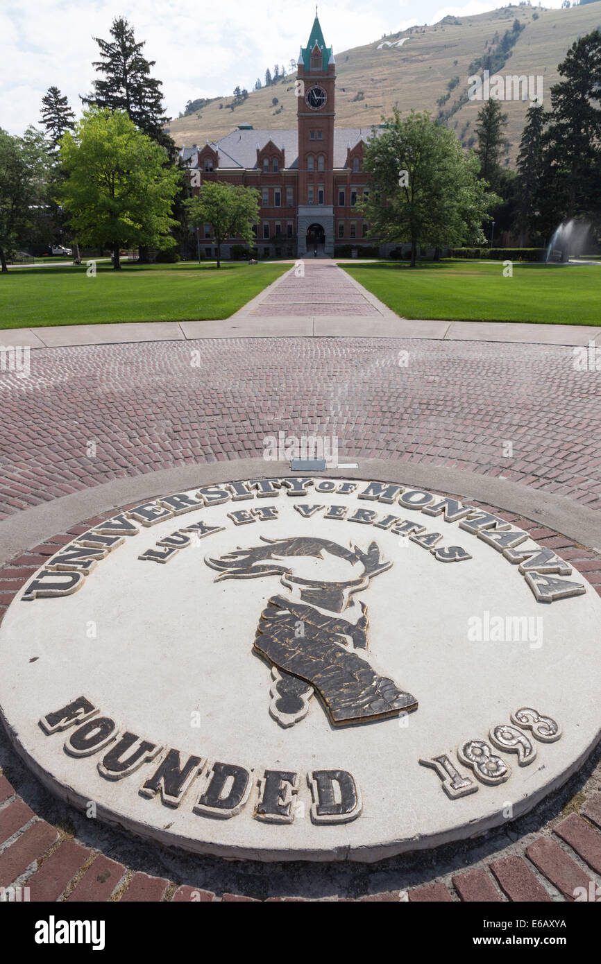 University of Montana Campus, Missoula, Montana, USA Stock Photo - Alamy