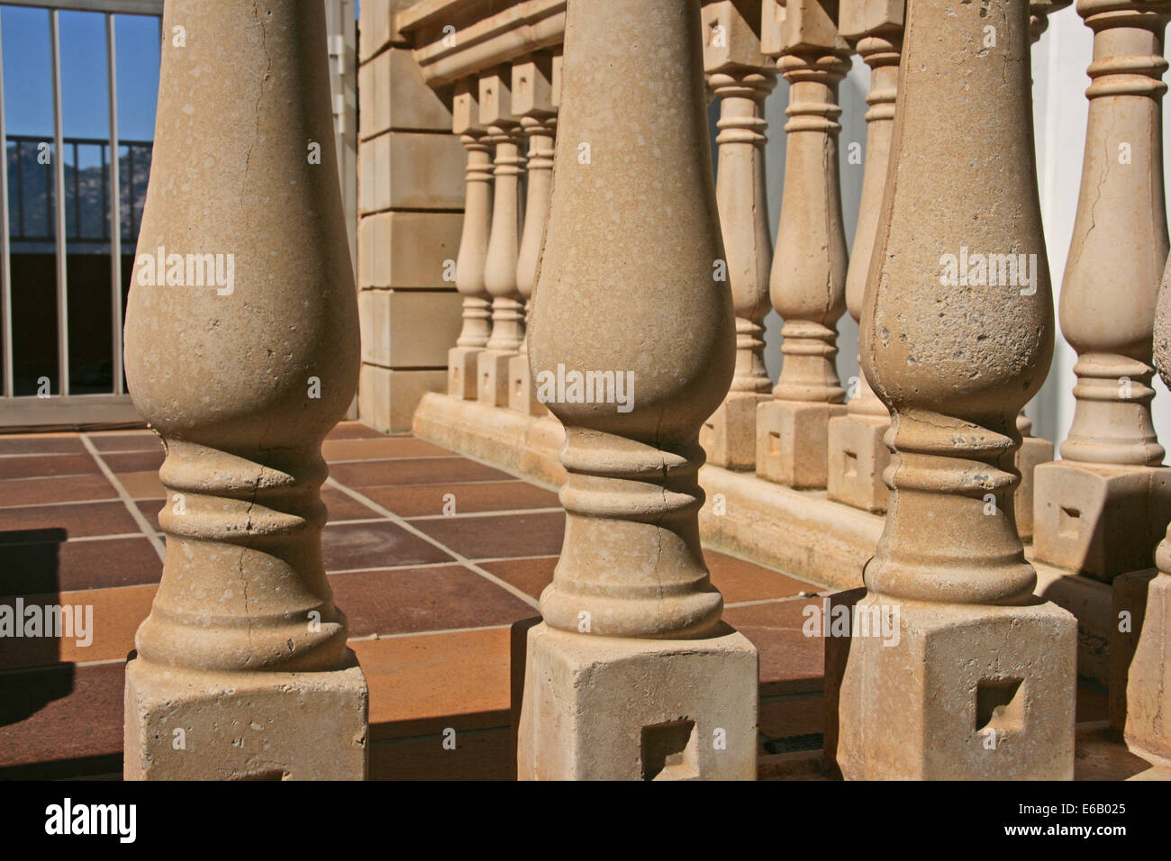 Balustrade Parapet Columns High Resolution Stock Photography and Images - Alamy