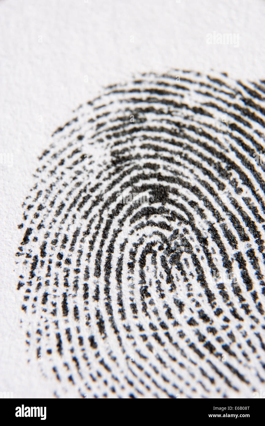 Thumbprints High Resolution Stock Photography and Images - Alamy