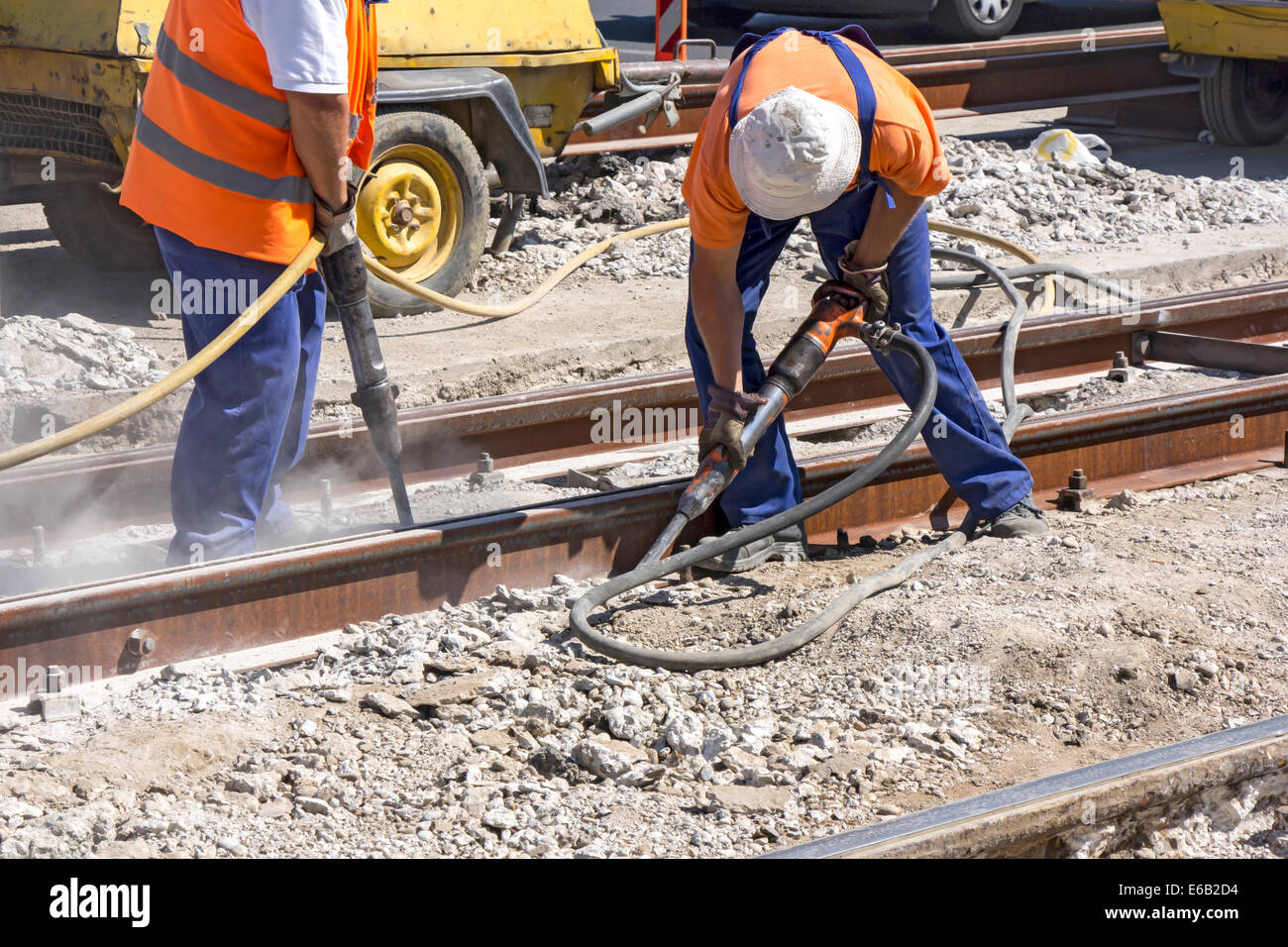 Road pneumatic drill hi-res stock photography and images - Alamy