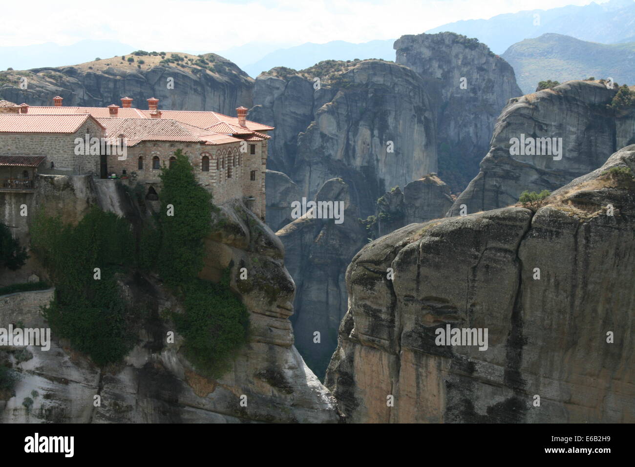 Meteora greece rock monasteries hi-res stock photography and images - Alamy