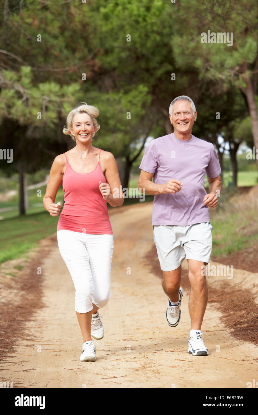 Active Elderly Couple