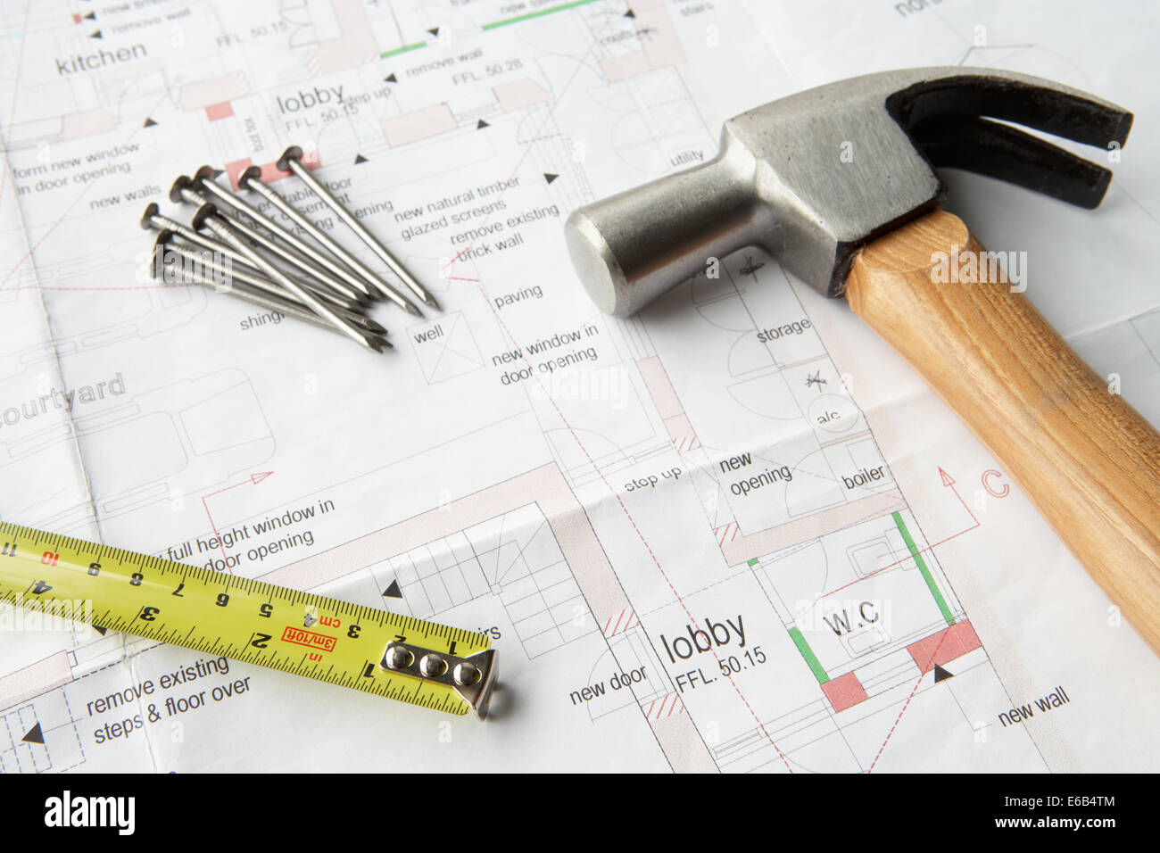 Ruler Constructions High Resolution Stock Photography and Images - Alamy