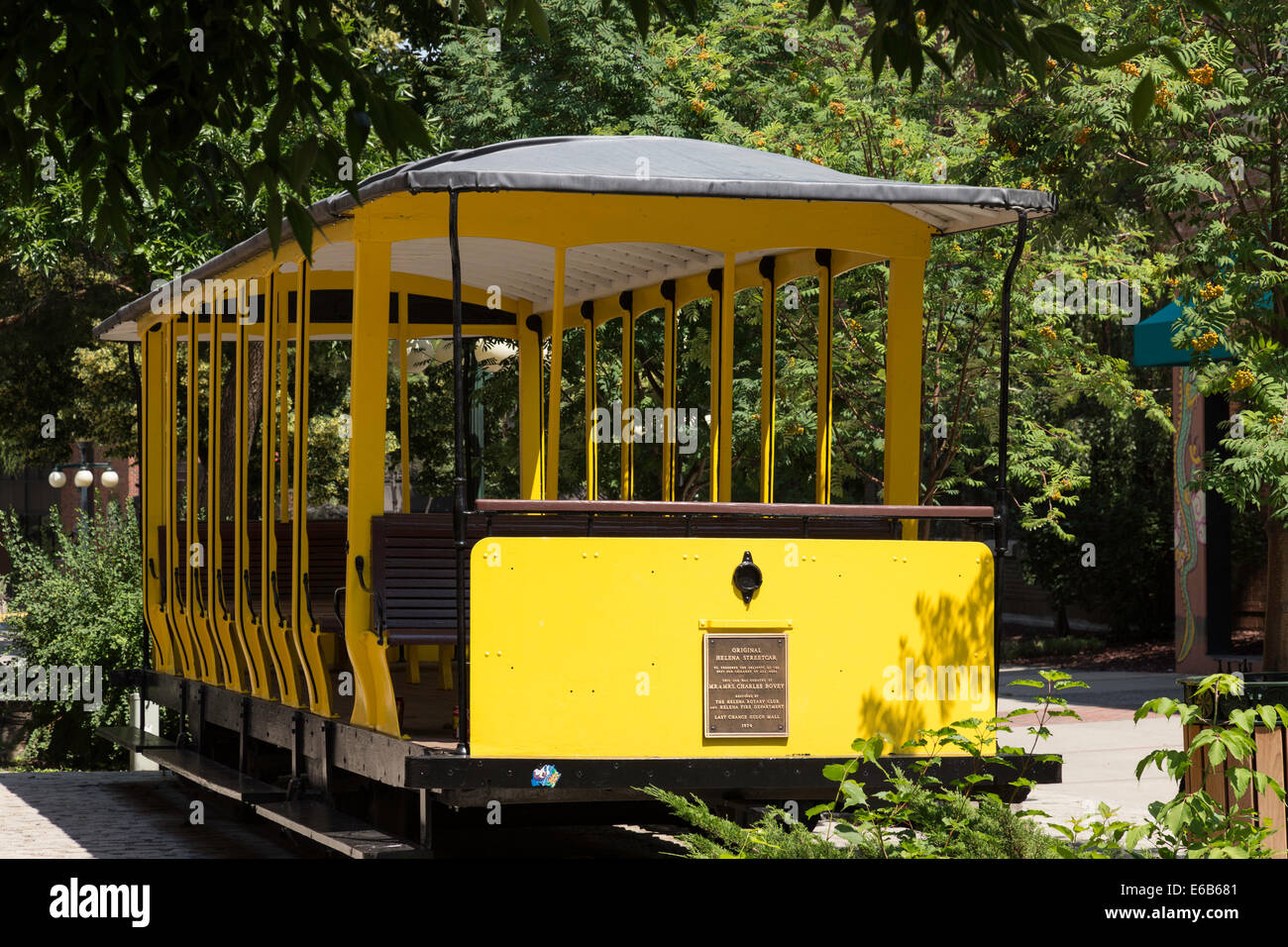 Pedestrian trolley hi-res stock photography and images - Alamy