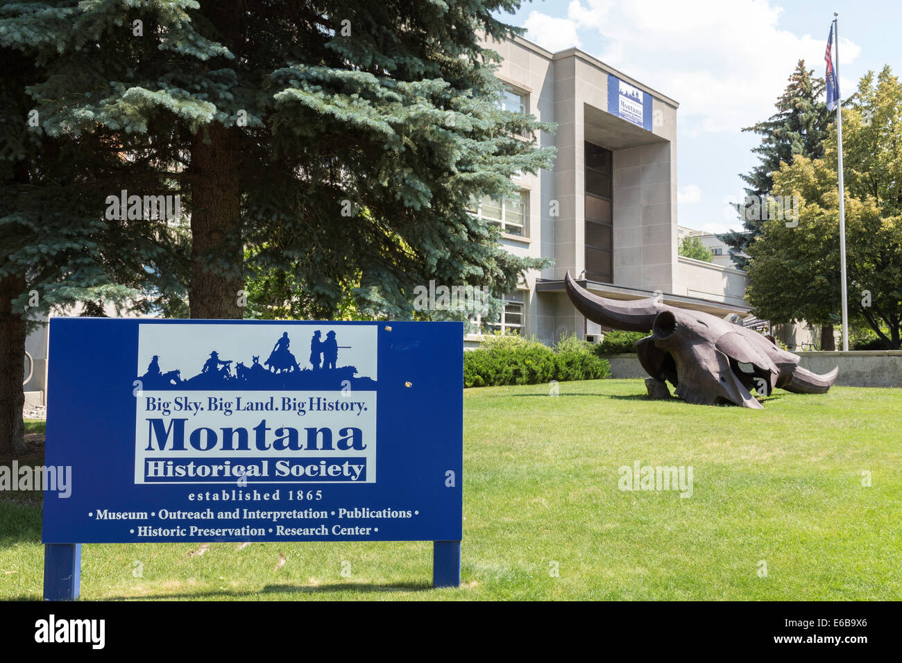 Montana Historical Society in Helena, Montana, USA Stock Photo - Alamy