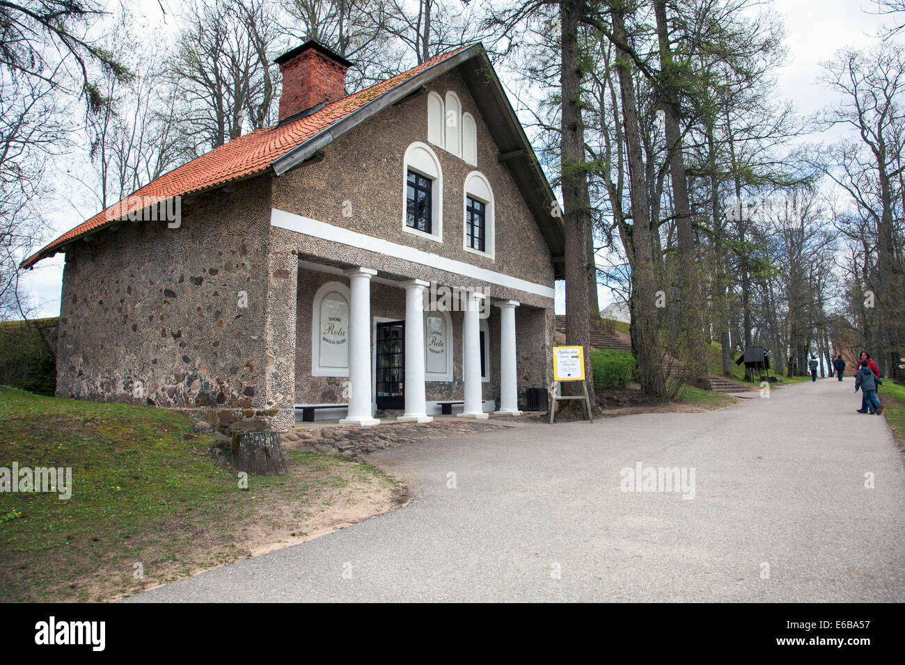 Traditional art shop in Turaida Museum, Latvia Stock Photo - Alamy