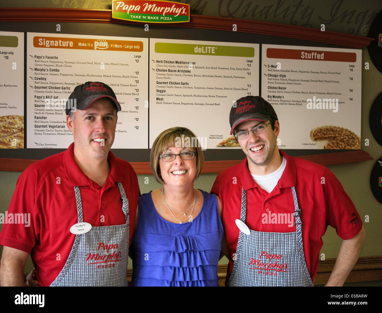 Pizza shop interior hi-res stock photography and images - Alamy