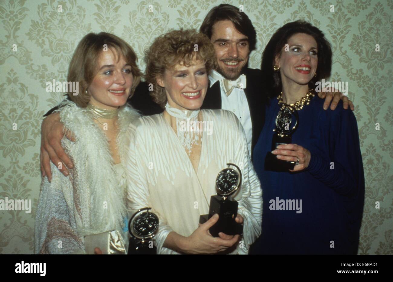 JEREMY IRONS with Glenn Close.c0183.Supplied by Photos, inc.(Credit ...