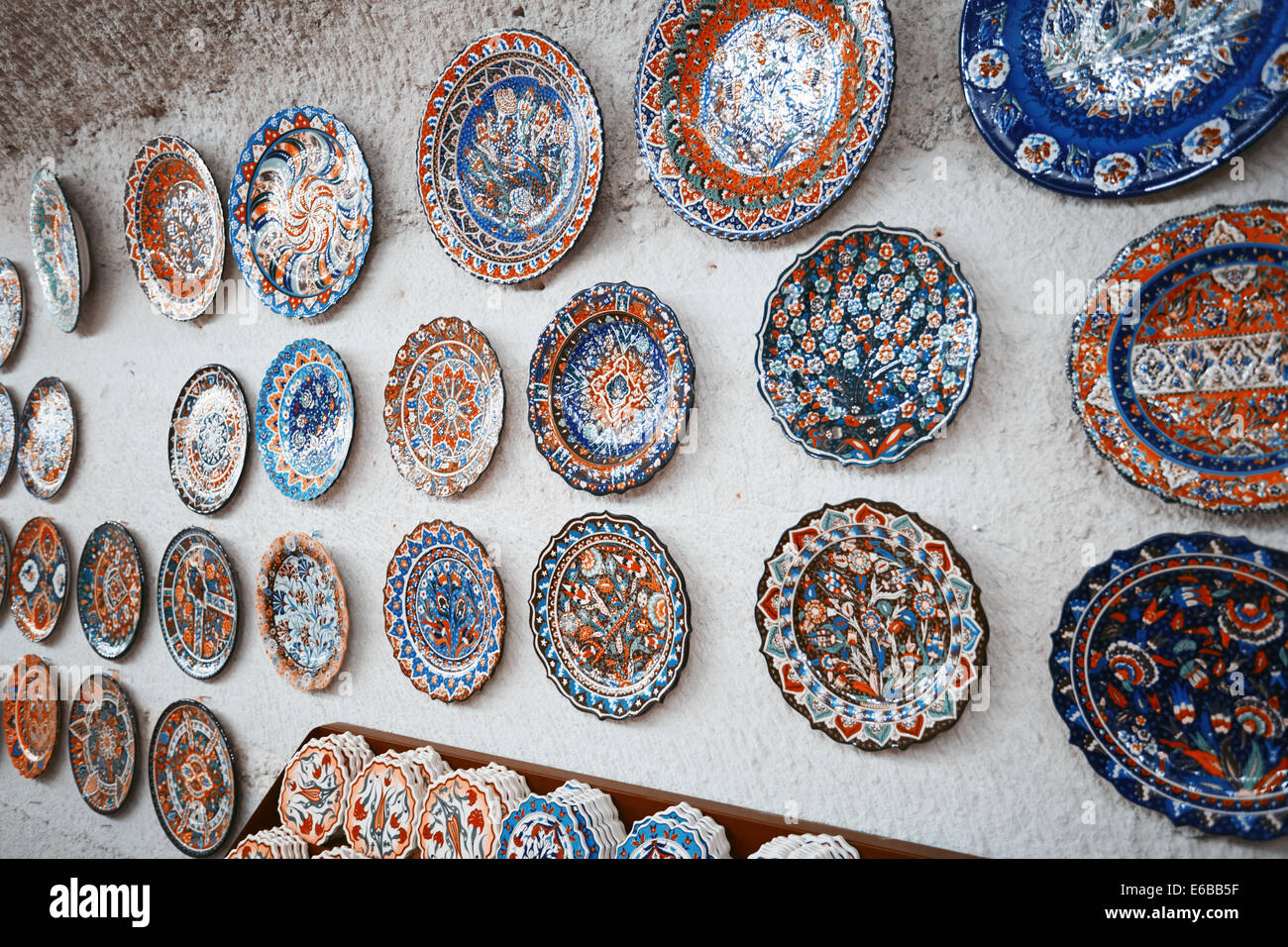 Ceramic art at pottery shop. Turkey Stock Photo - Alamy