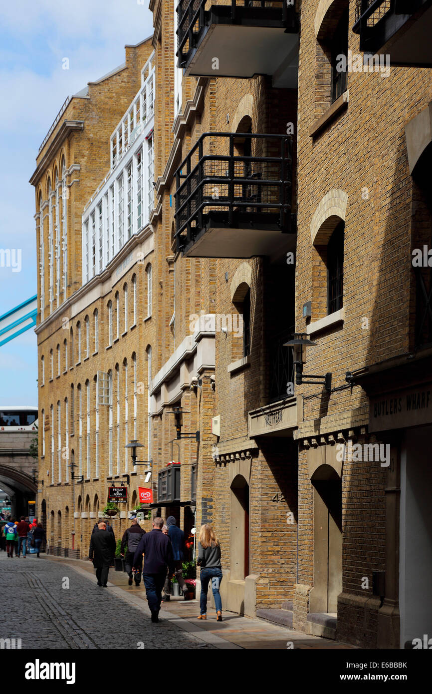 Butlers wharf hi-res stock photography and images - Alamy