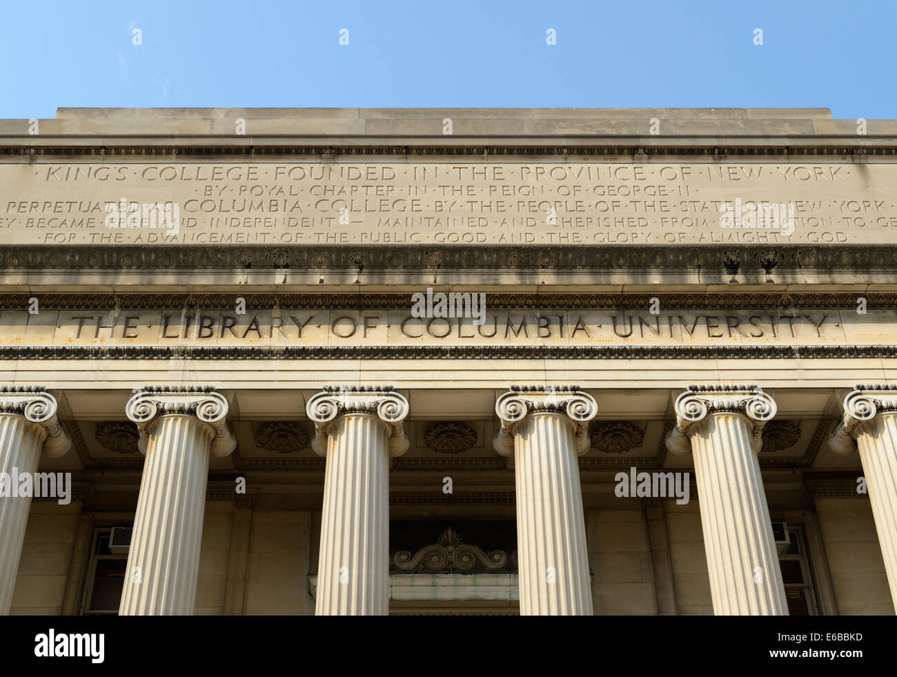 Low Memorial Library, Columbia University Stock Photo - Alamy