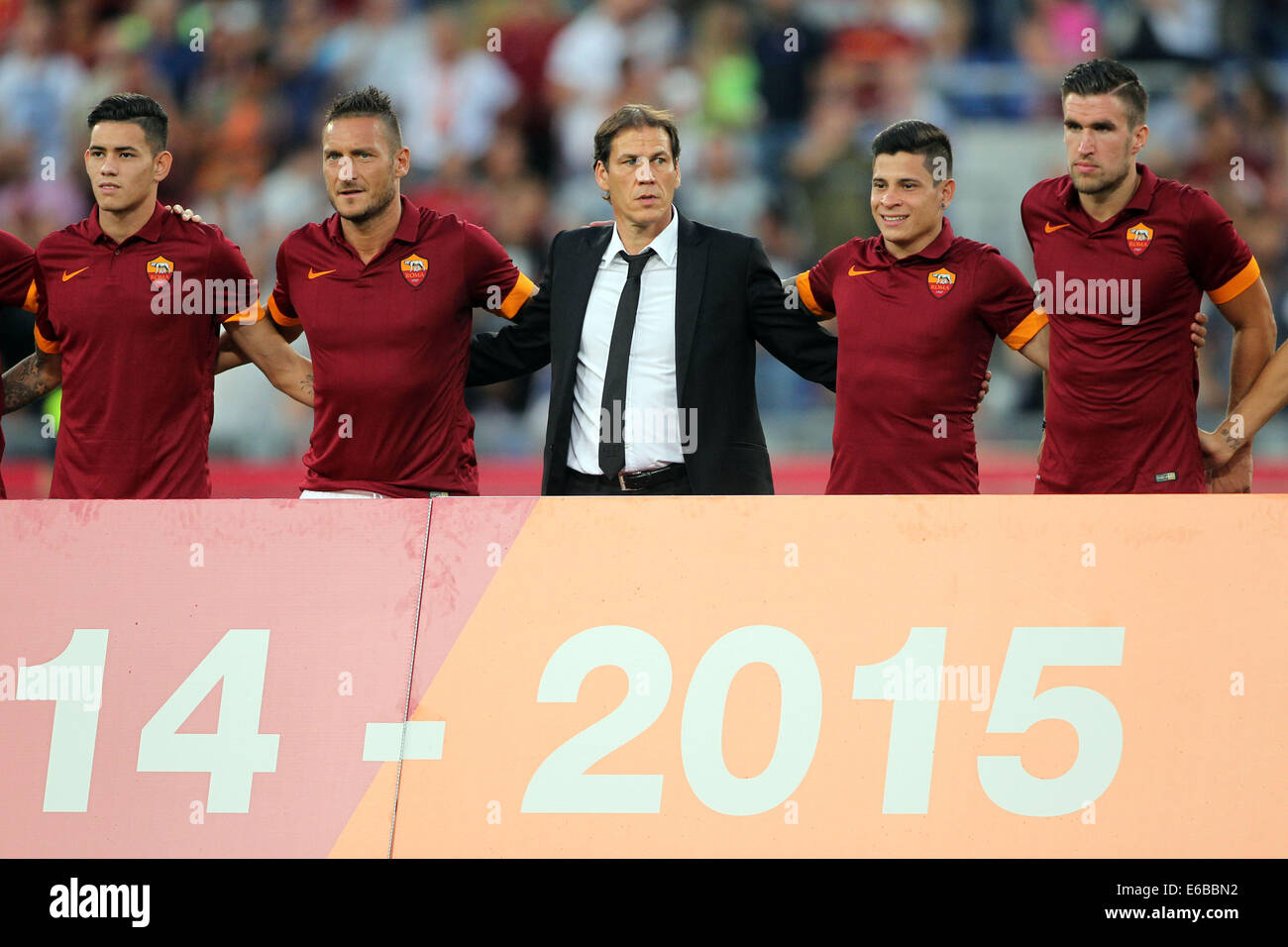 rome, Italy , Olimpic Stadium 19 agust 2014. Football / Soccer ...