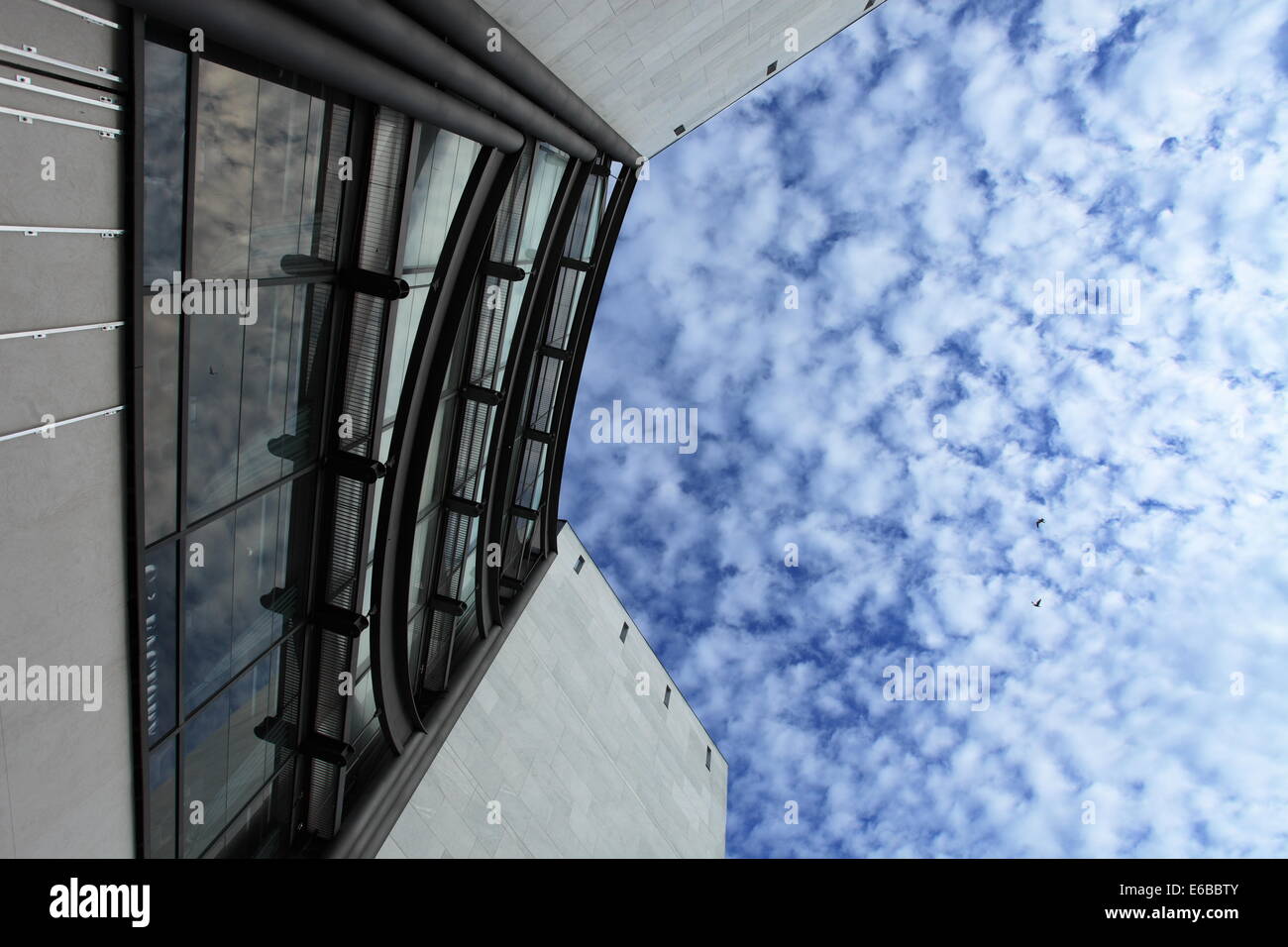 The contemporary art museum (MAMAC), in Nice, French Riviera Stock ...