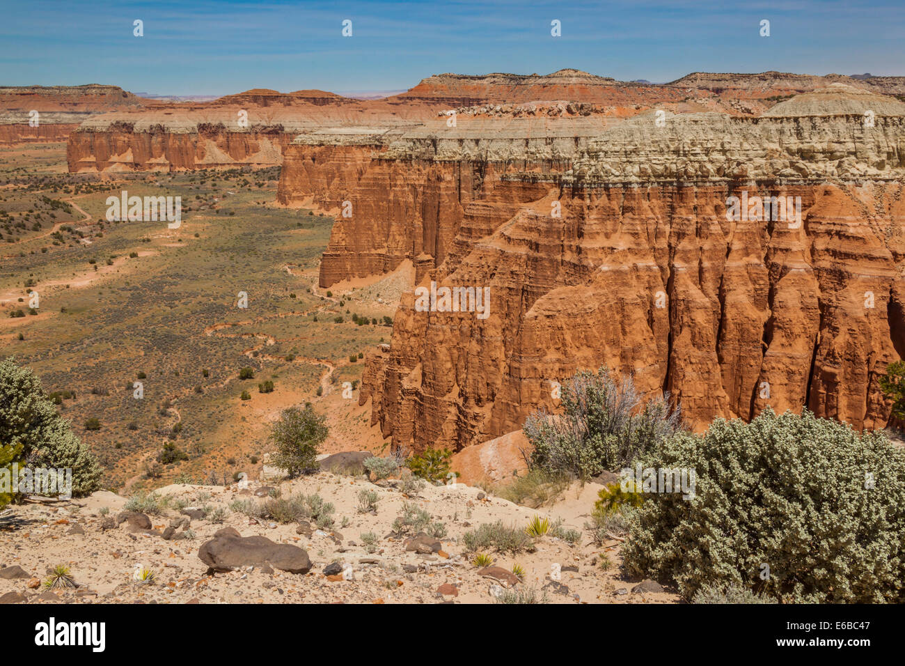 USA, Utah, Torrey, Capitol Reef National Park, Cathedral Valley ...