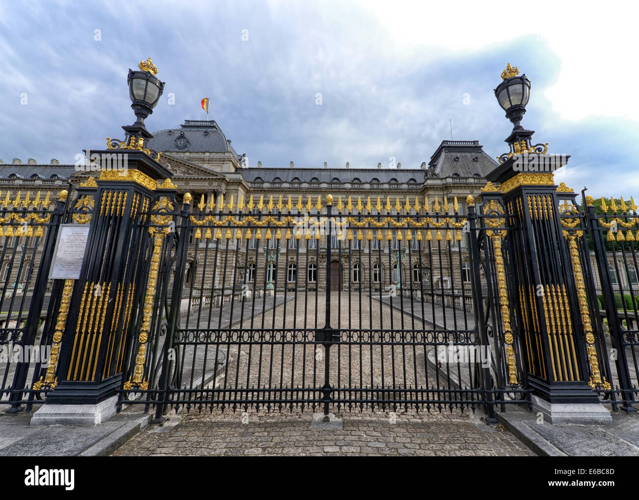 Royal Palace of Brussels, Belgium Stock Photo - Alamy