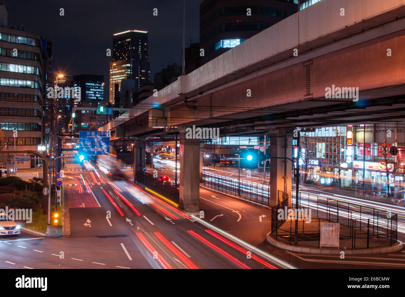 Long exposure cars Stock Photo - Alamy
