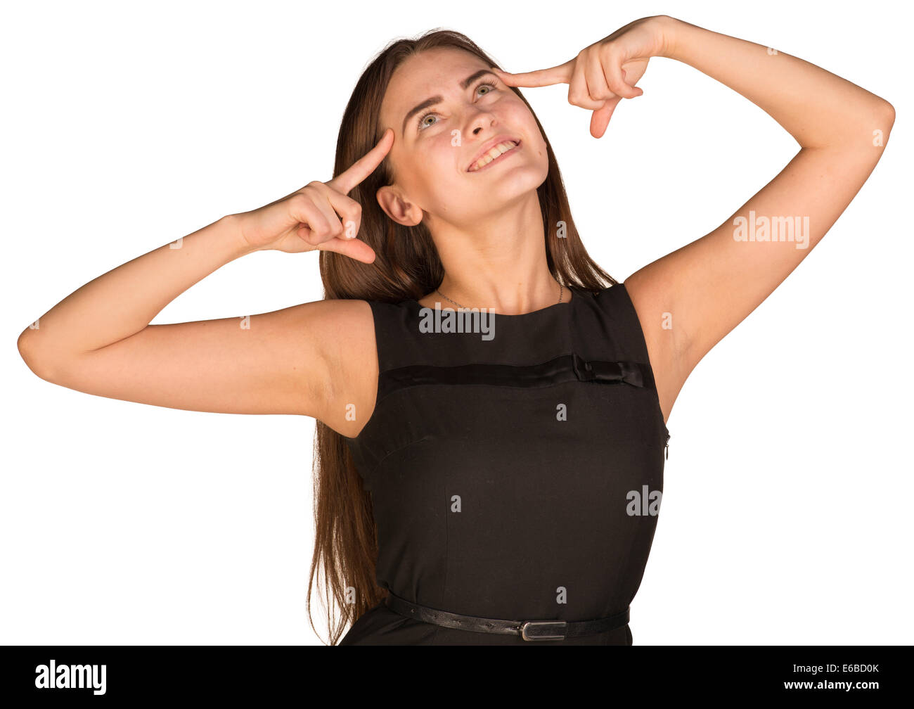 Fingers to head hi-res stock photography and images - Alamy