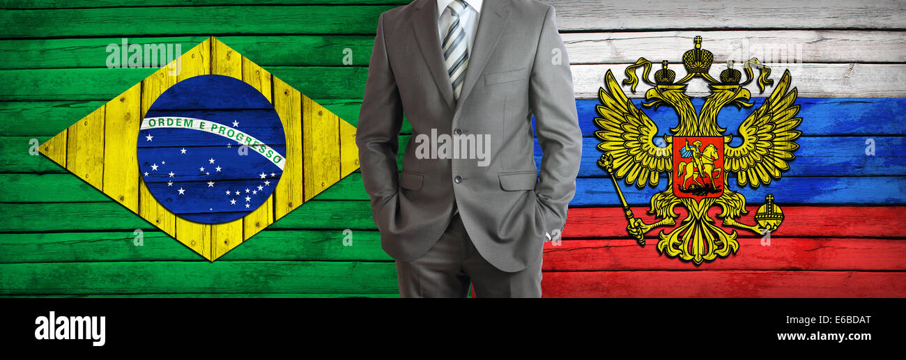 Brazil russia flag hi-res stock photography and images - Alamy