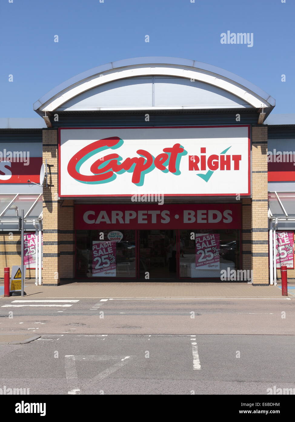A Carpetright store in a retail park Stock Photo - Alamy