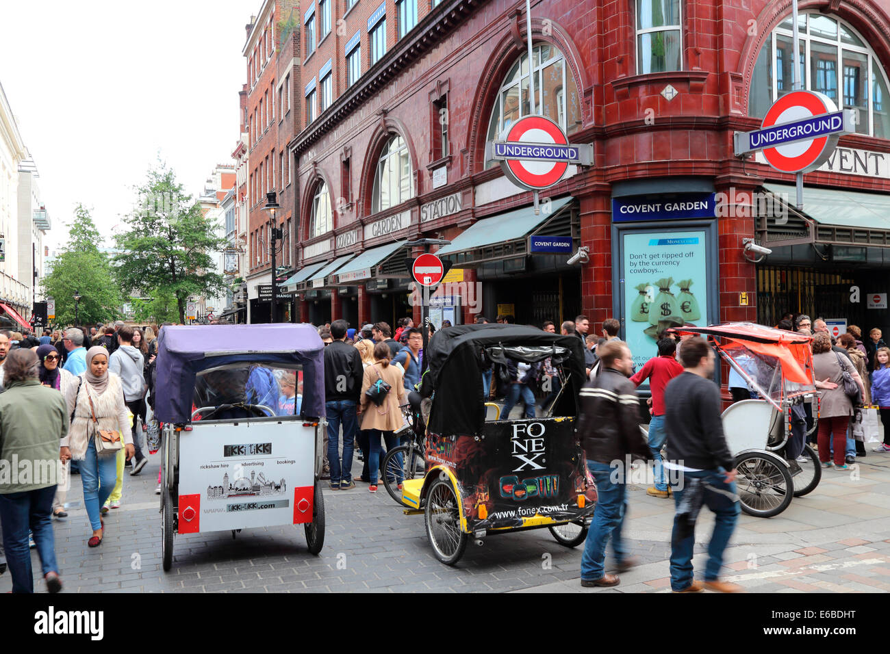 Großbritannien Great Britain London Covent Garden Long Arce Tube Metro ...