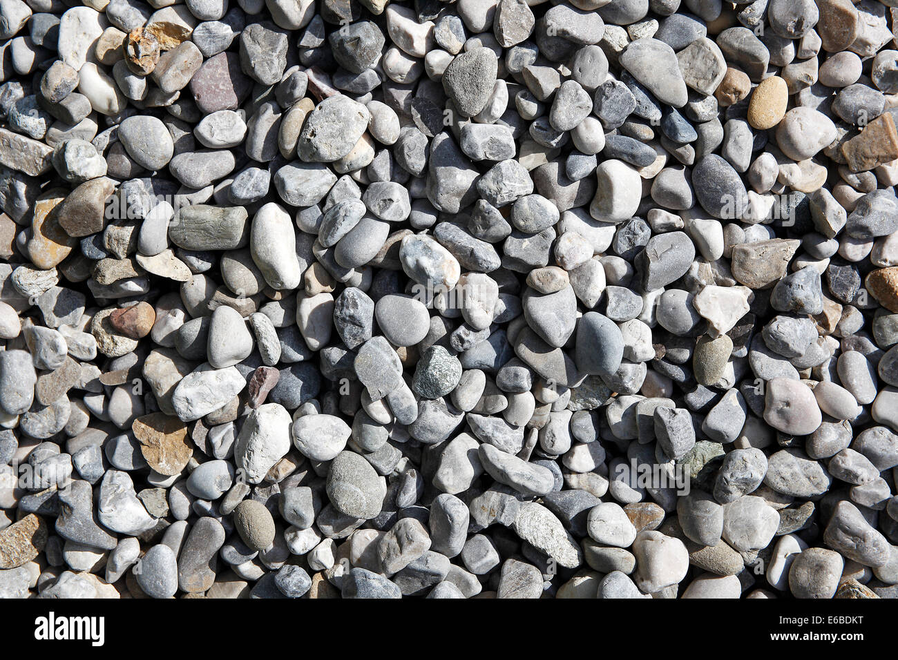 Close up of a gray gravel structure Stock Photo - Alamy