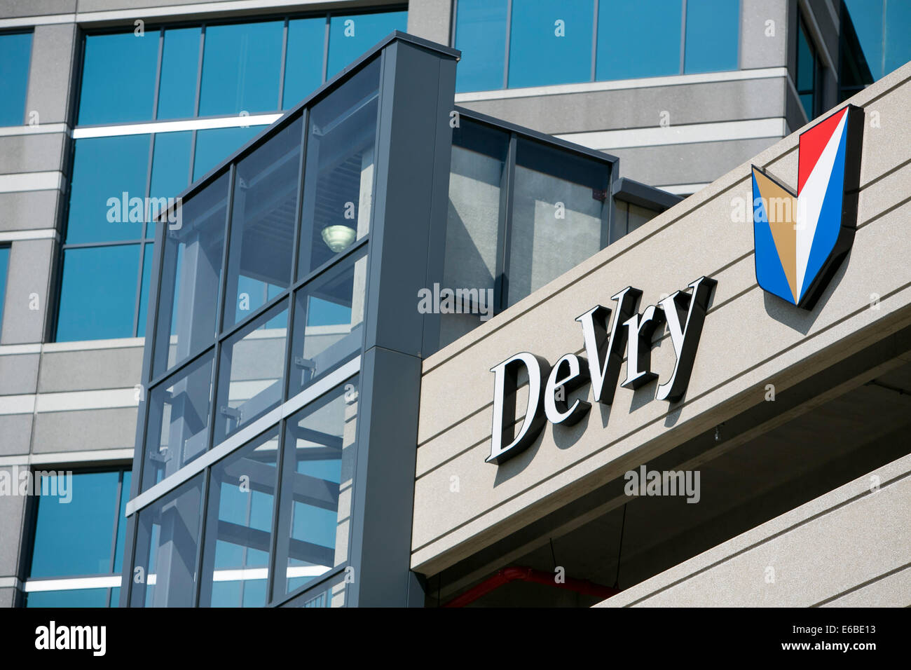 The headquarters of DeVry Education Group in Downers Grove, Illinois ...