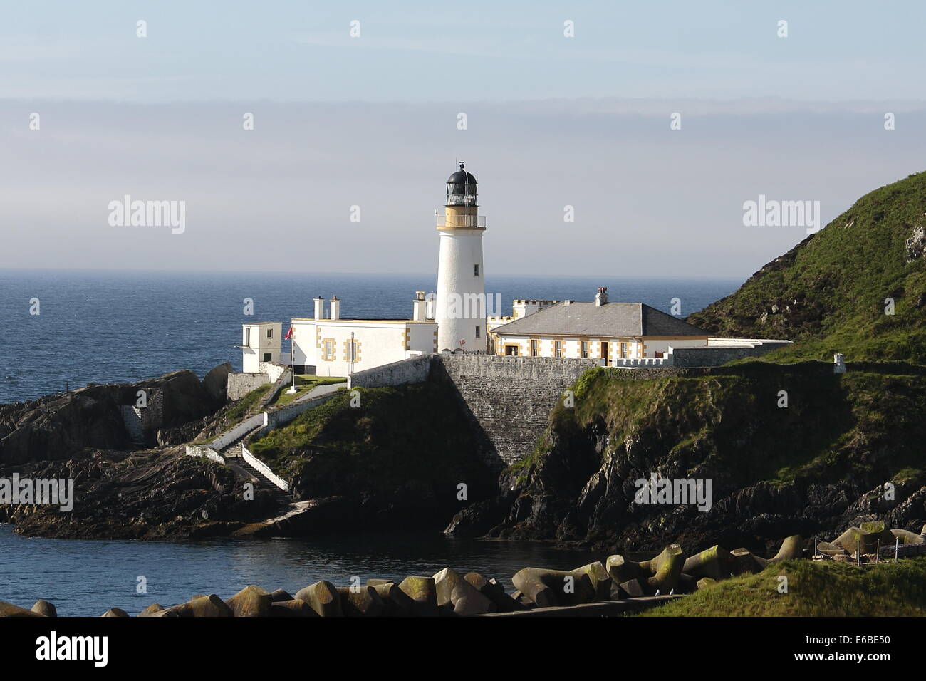 The lighthouse at Douglass Head, Isle of Man Stock Photo - Alamy