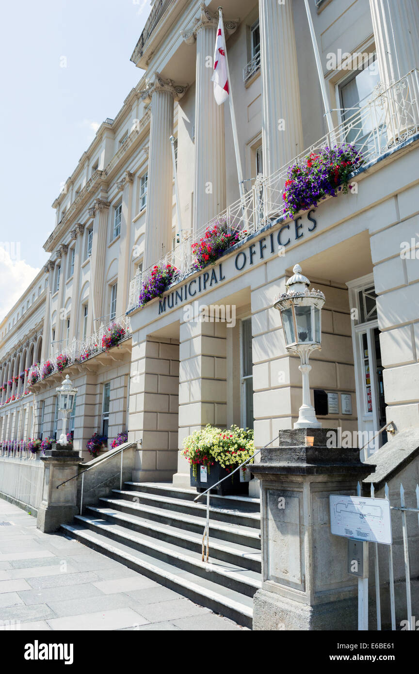 Council Municipal Offices in Cheltenham town centre, Gloucestershire ...
