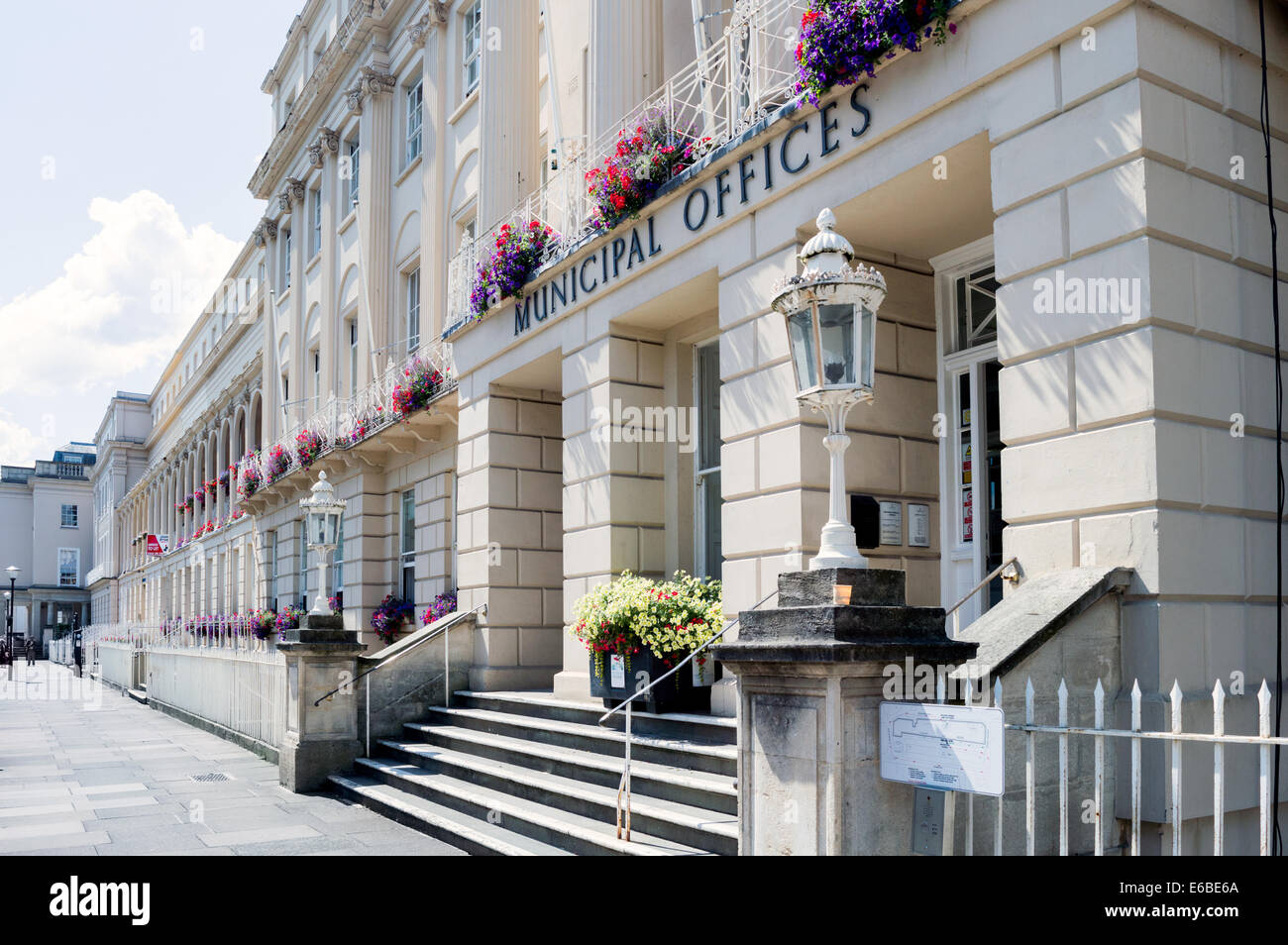 Council Municipal Offices in Cheltenham town centre, Gloucestershire ...