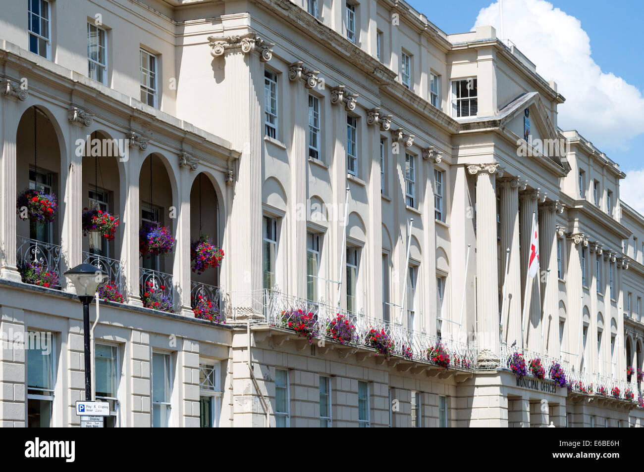 Council Municipal Offices in Cheltenham town centre, Gloucestershire ...