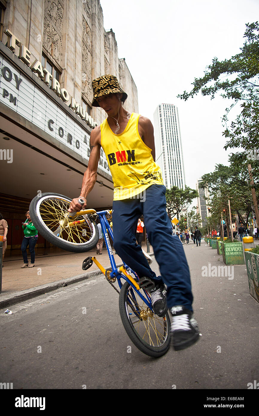 The urban sport in the city of Bogota is a growing phenomenon, numerous ...