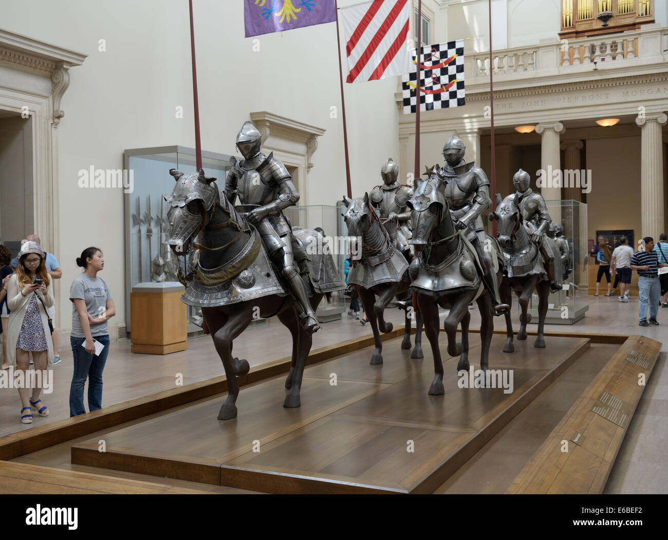 The Emma and Georgina Bloomberg Arms and Armor Court , The Metropolitan ...