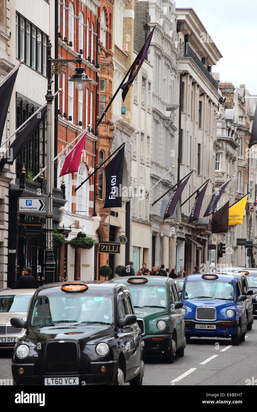 Großbritannien Great Britain London New Bond Street Stock Photo - Alamy