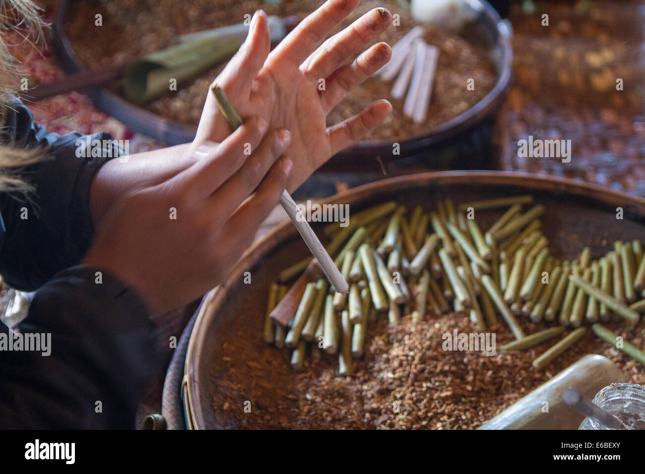 Burmese cheroots hi-res stock photography and images - Alamy