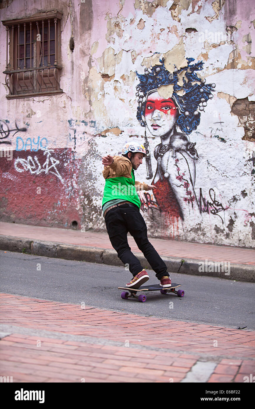 The urban sport in the city of Bogota is a growing phenomenon, numerous ...