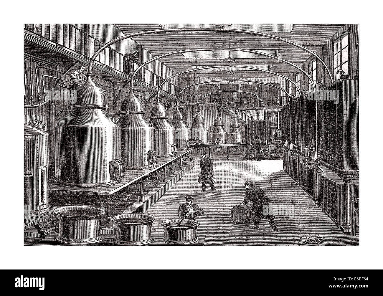 Absinthe distillery Cut Out Stock Images & Pictures - Alamy