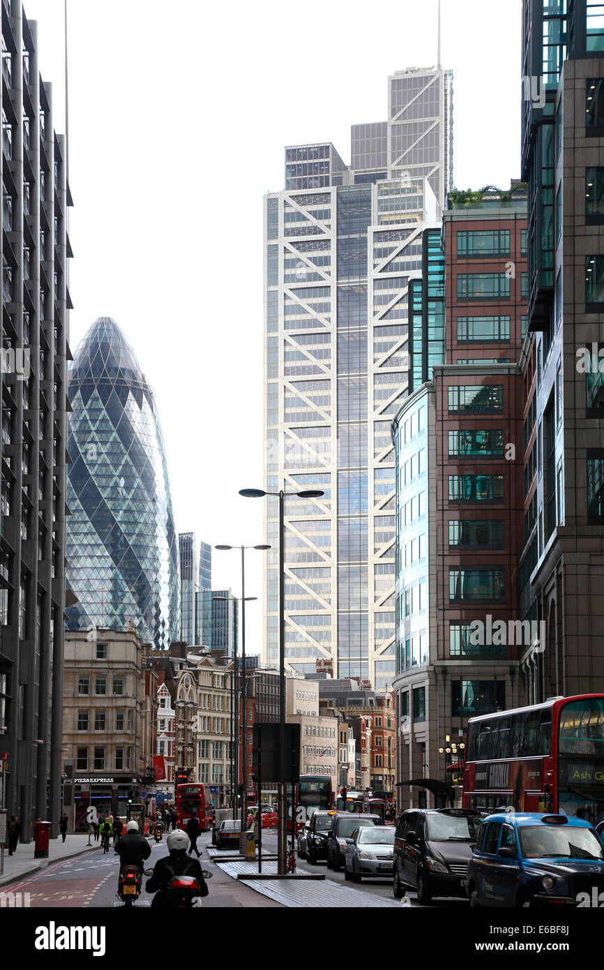 Glass facade reflection the gherkin hi-res stock photography and images ...