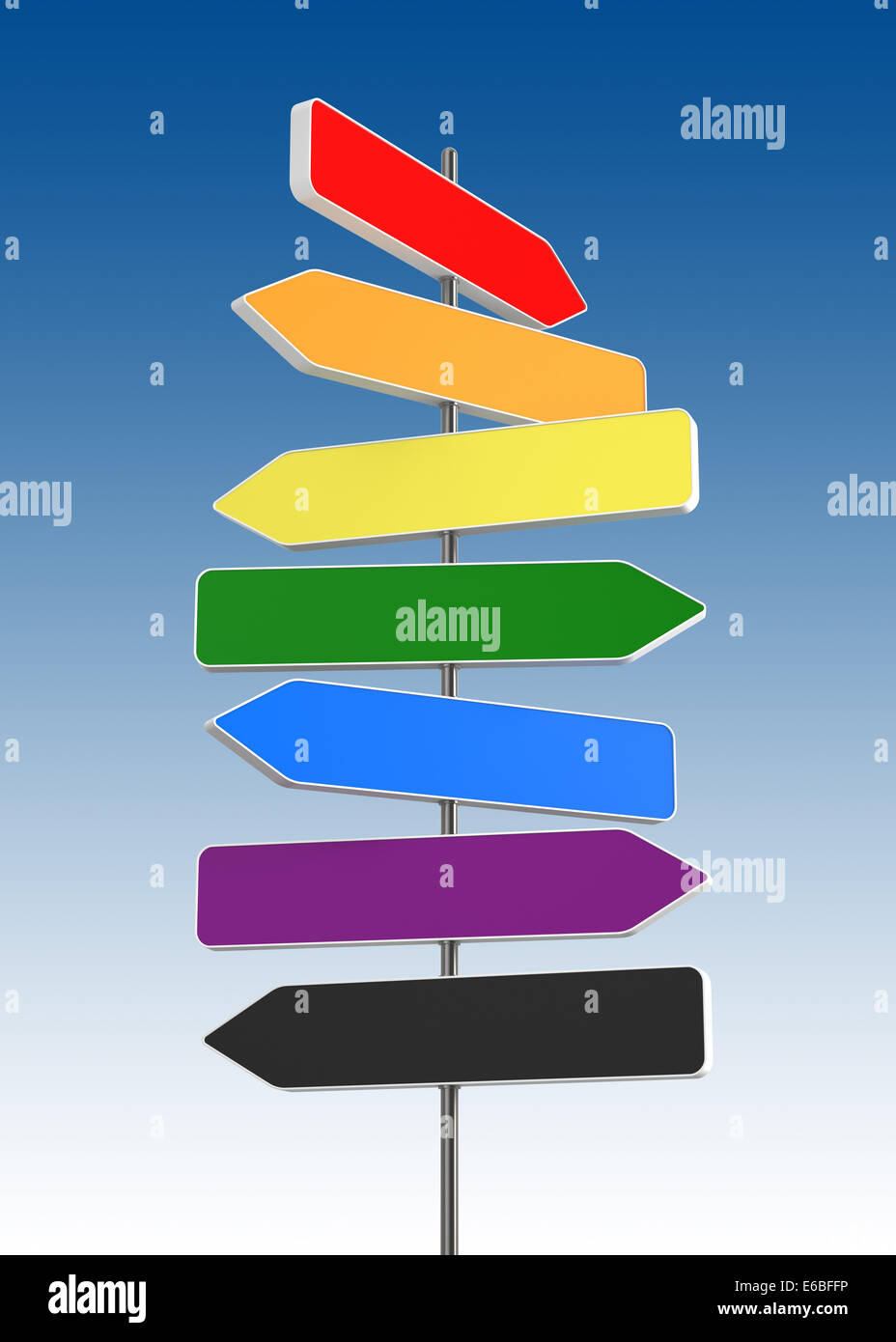 Multi directional signpost hi-res stock photography and images - Alamy