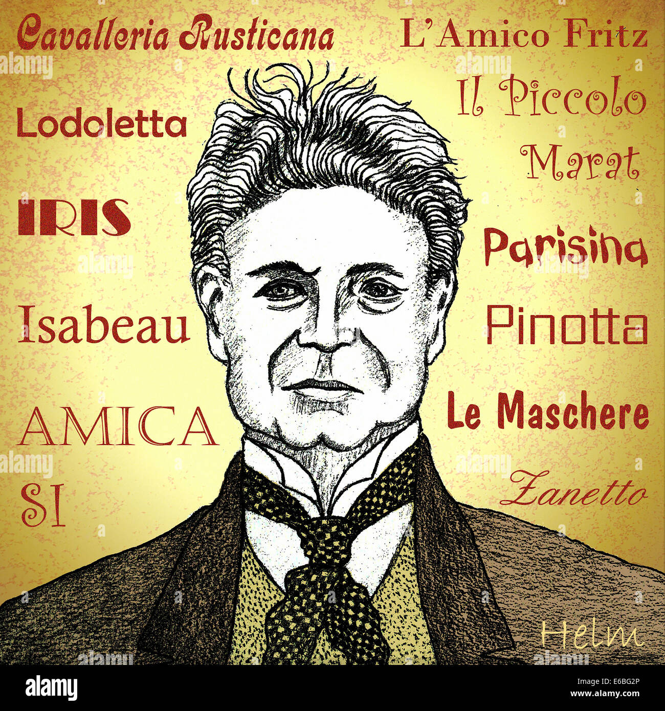 Mascagni illustration hi-res stock photography and images - Alamy