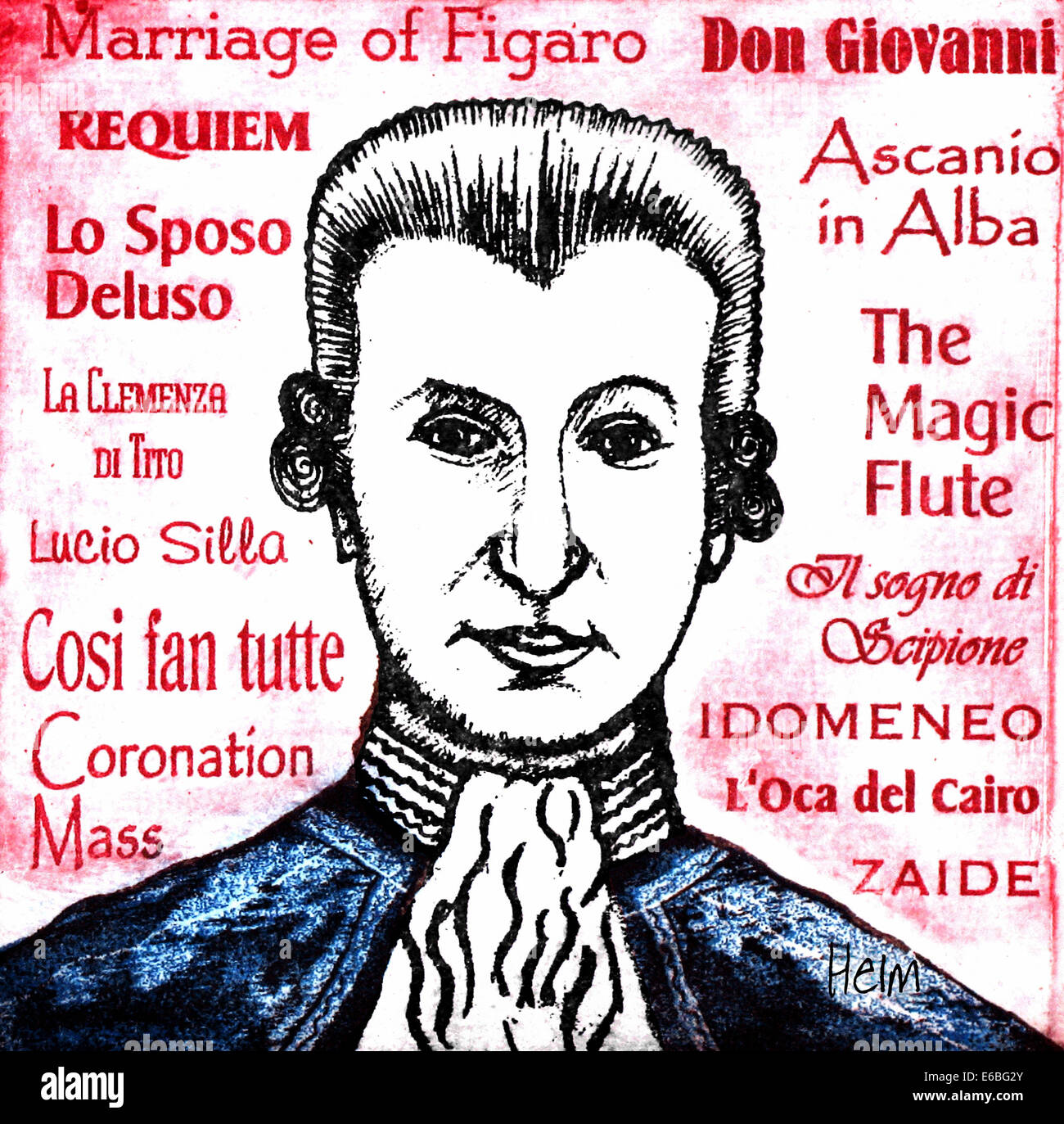 Wolfgang amadeus mozart don giovanni hi-res stock photography and ...