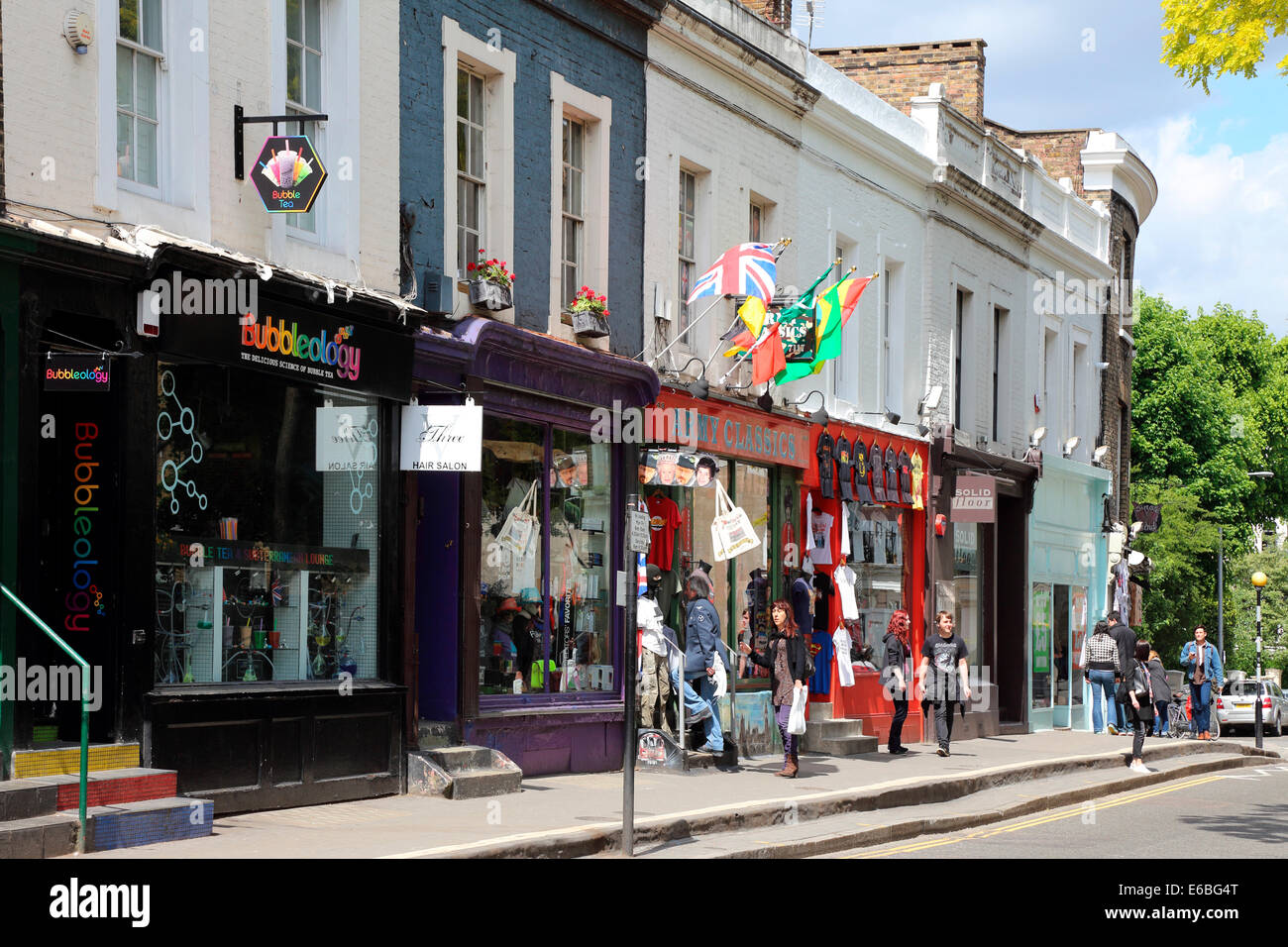 Pembridge road notting hill hi-res stock photography and images - Alamy