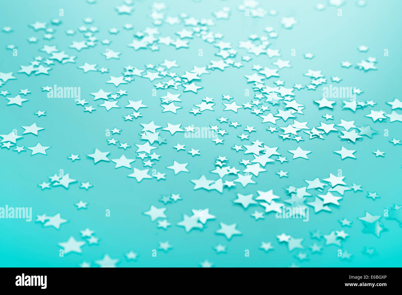 Turquoise Star Wallpaper Baby Sky Turquoise Fabric, Wallpaper And Home
