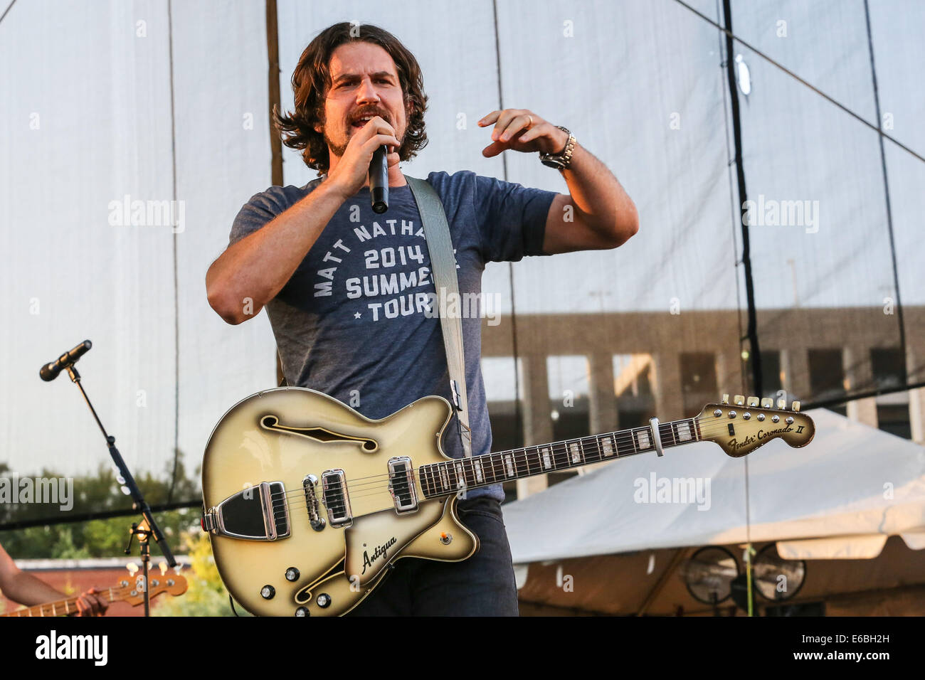 Raleigh, North Carolina, USA. 5th Aug, 2014. Music Artist MATT ...