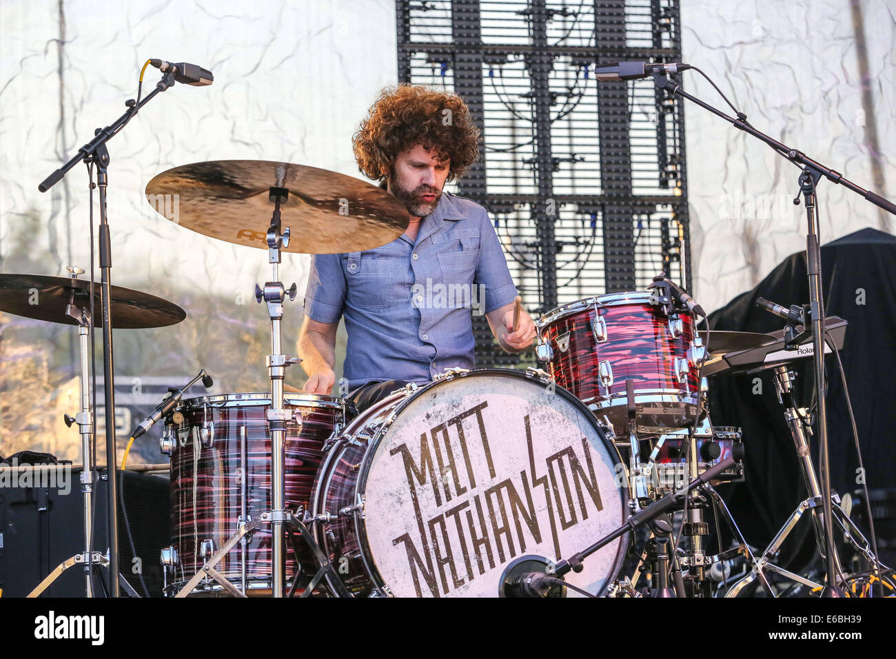 Raleigh, North Carolina, USA. 5th Aug, 2014. Music Artist MATT ...