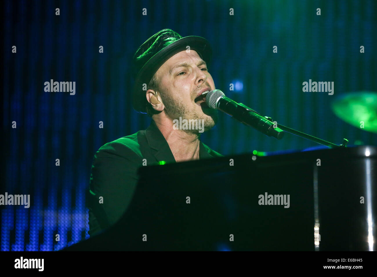 Raleigh, North Carolina, USA. 5th Aug, 2014. Music Artist GAVIN DEGRAW ...