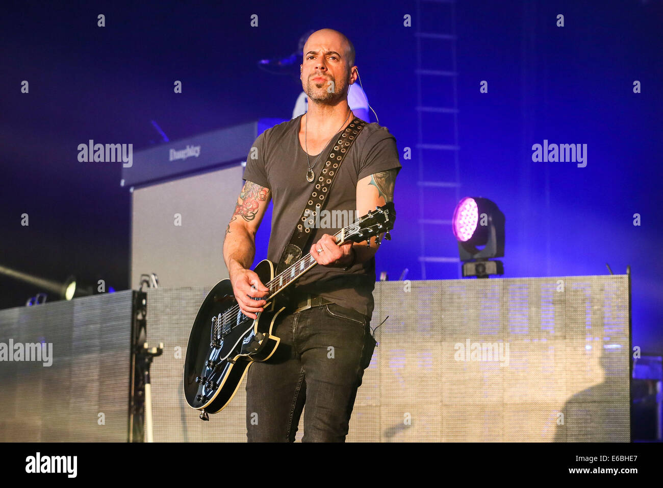 Raleigh, North Carolina, USA. 8th July, 2014. Music artist DAUGHTRY ...