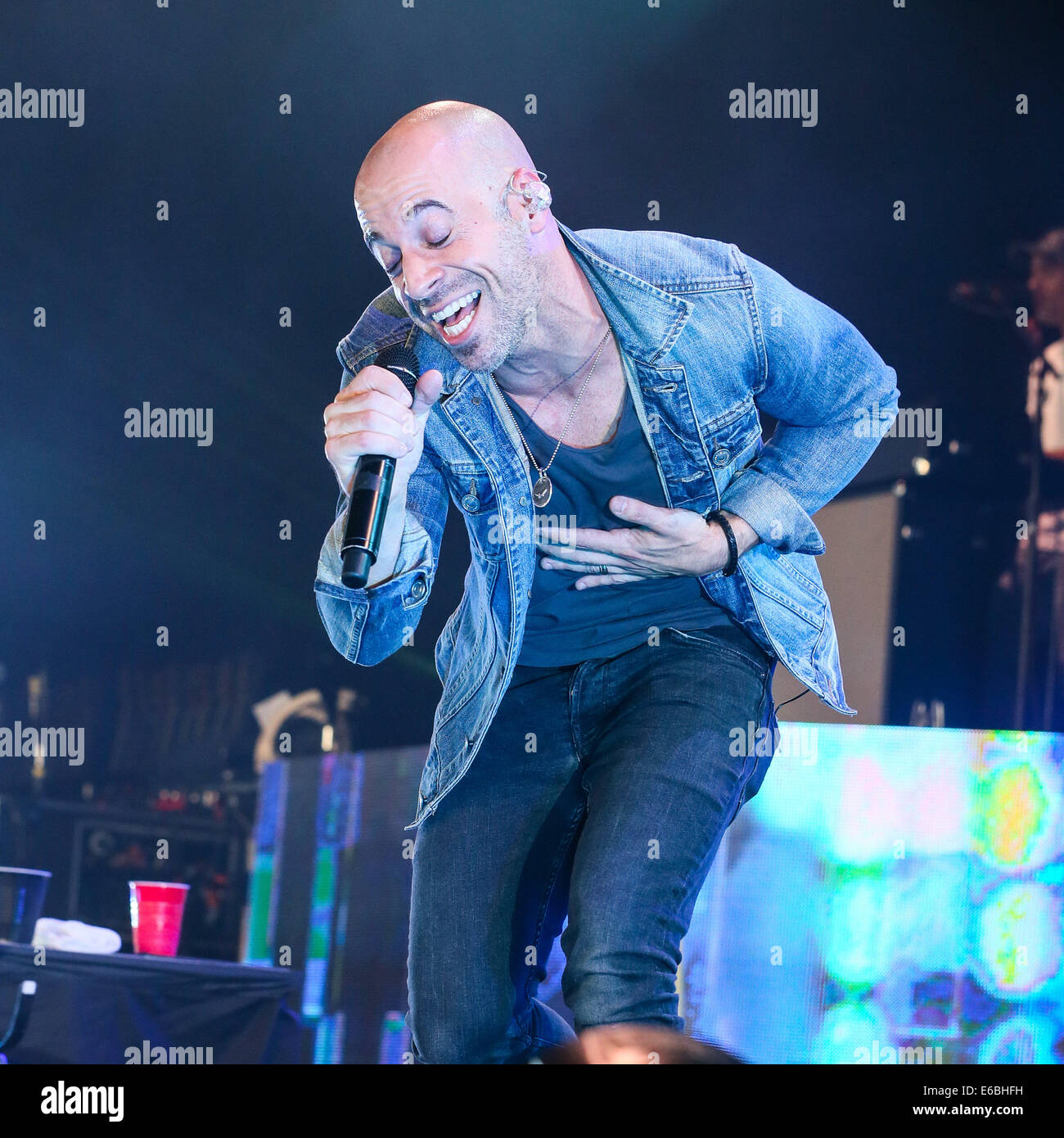Raleigh, North Carolina, USA. 8th July, 2014. Music artist DAUGHTRY ...