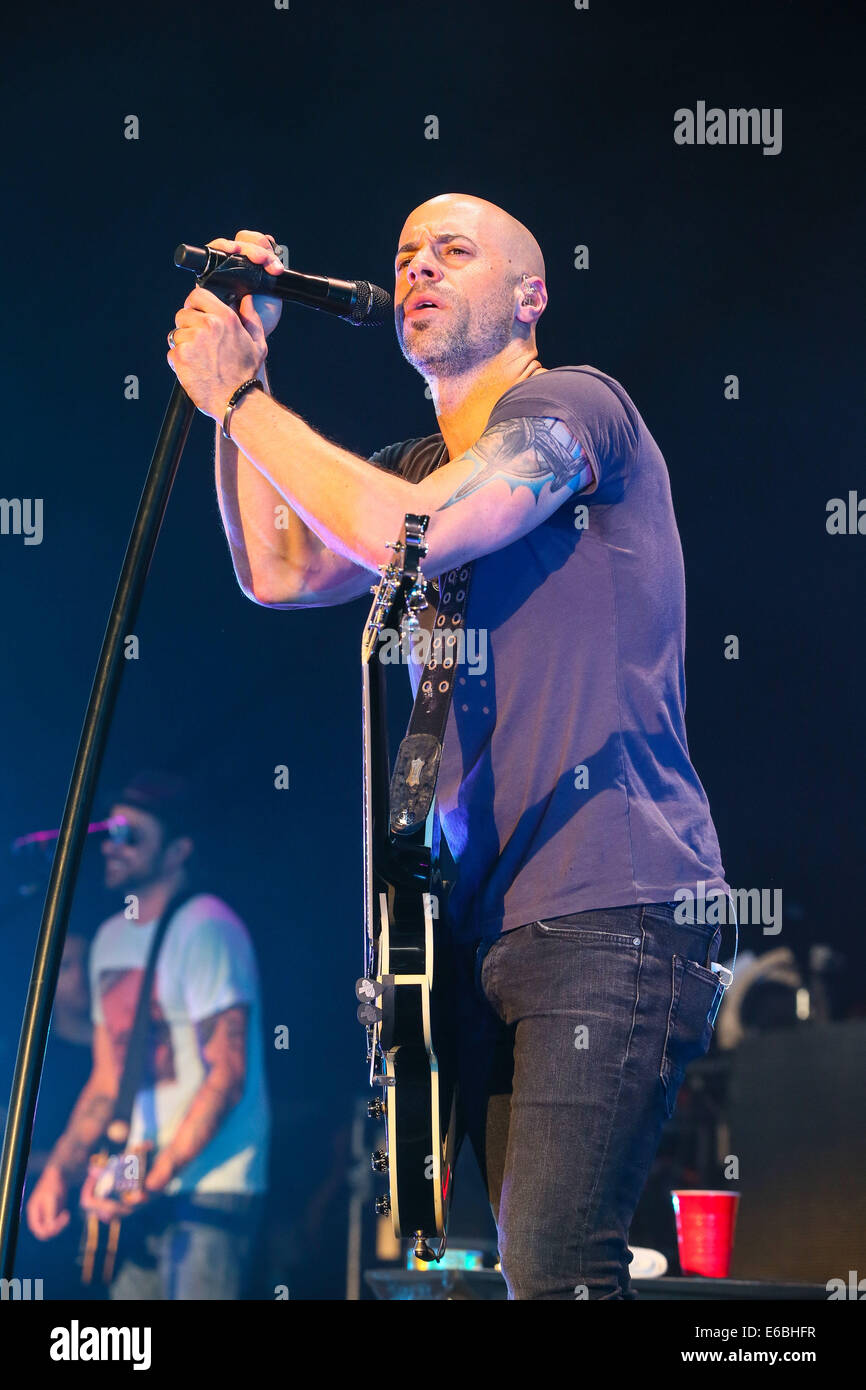 Raleigh, North Carolina, USA. 8th July, 2014. Music artist DAUGHTRY ...