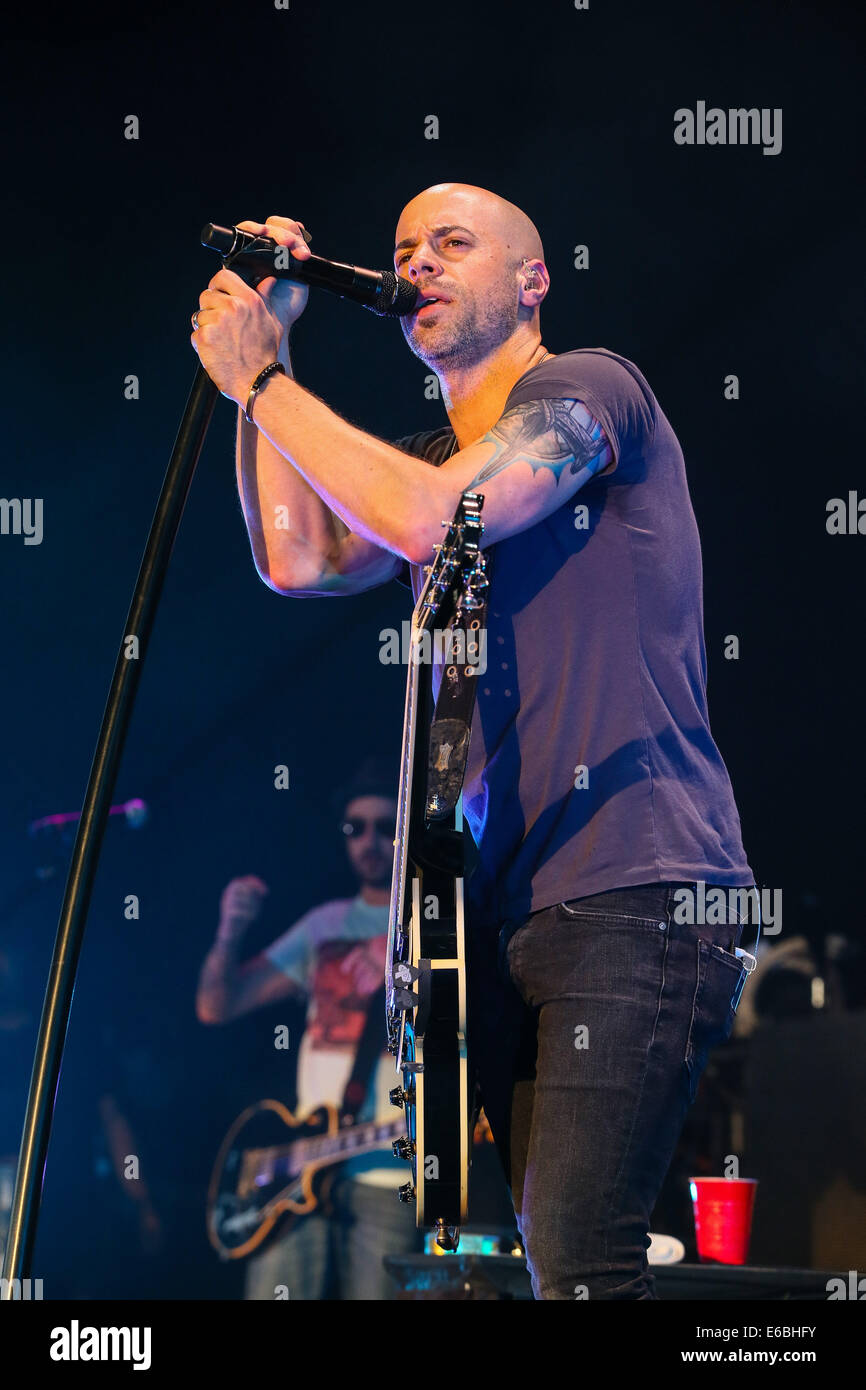 Raleigh, North Carolina, USA. 8th July, 2014. Music artist DAUGHTRY ...