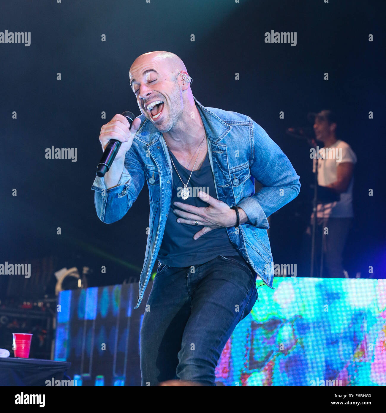 Raleigh, North Carolina, USA. 8th July, 2014. Music artist DAUGHTRY ...